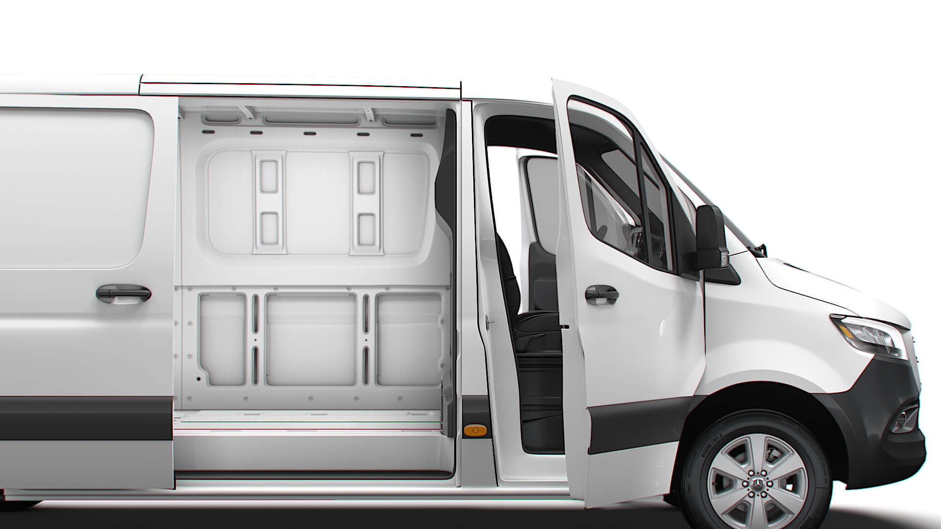 Mercedes Benz Sprinter L2H1 RWD HQ Interior 2025 - 3D Model by Creator 3D