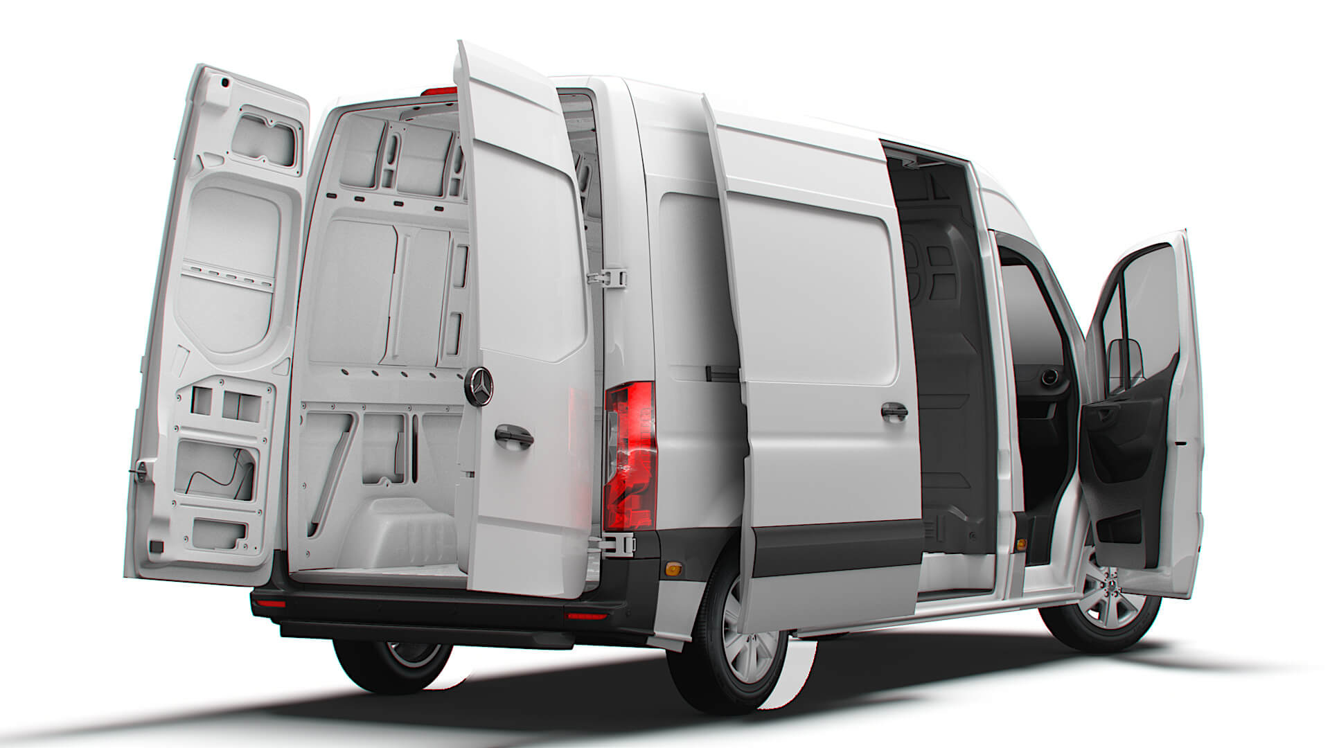 Mercedes Benz Sprinter L2H2 FWD HQ Interior 2025 - 3D Model by Creator 3D