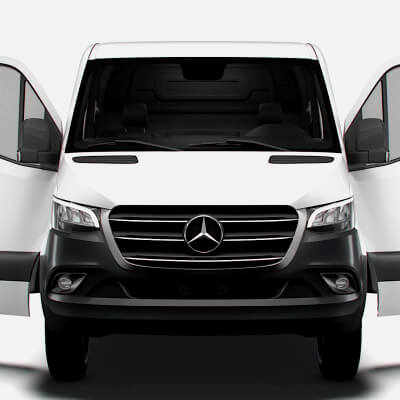 Mercedes-Benz Sprinter L3H1 RWD HQ Interior 2025 3D Model by Creator 3D