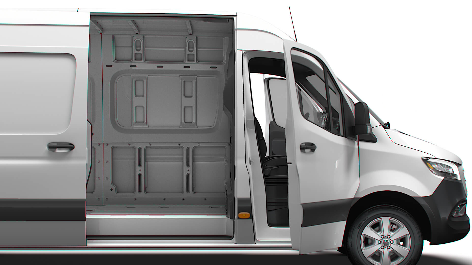 Mercedes Benz Sprinter L3H2 RWD HQ Interior 2025 - 3D Model by Creator 3D