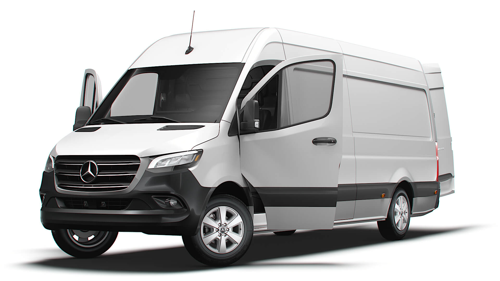 Mercedes Benz Sprinter L3H2 RWD HQ Interior 2025 - 3D Model by Creator 3D