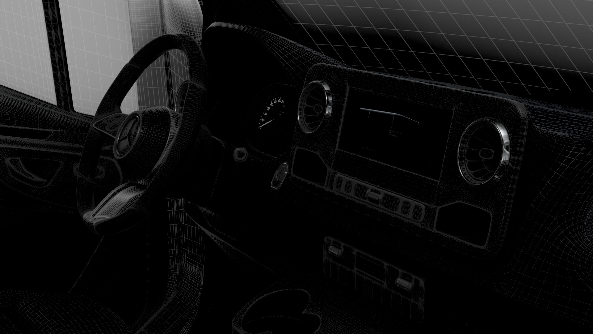 Mercedes Benz Sprinter L3H2 RWD HQ Interior 2025 - 3D Model by Creator 3D