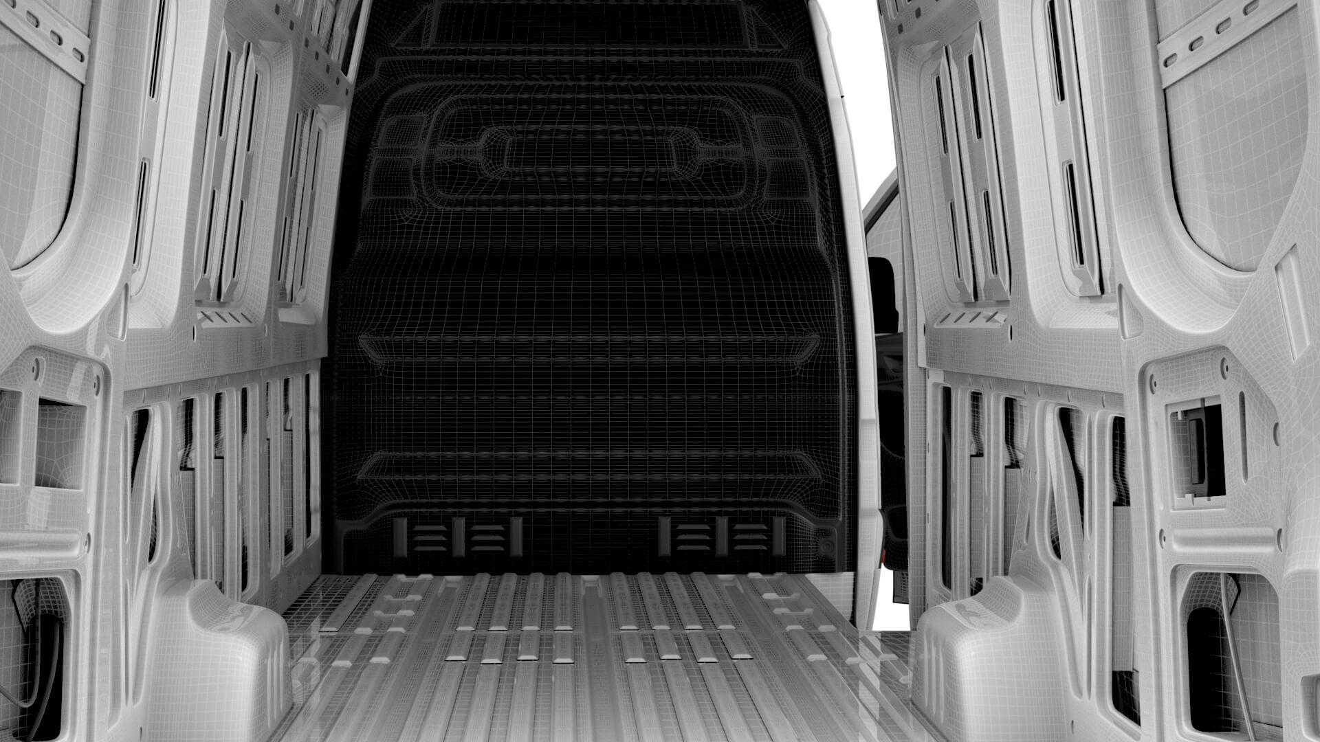 Mercedes Benz Sprinter L3H2 RWD HQ Interior 2025 - 3D Model by Creator 3D