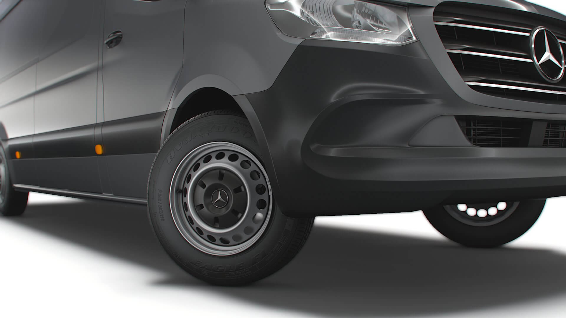 Mercedes Benz Sprinter L3H2 RWD UK-spec 2020 3D Model by Creator 3D