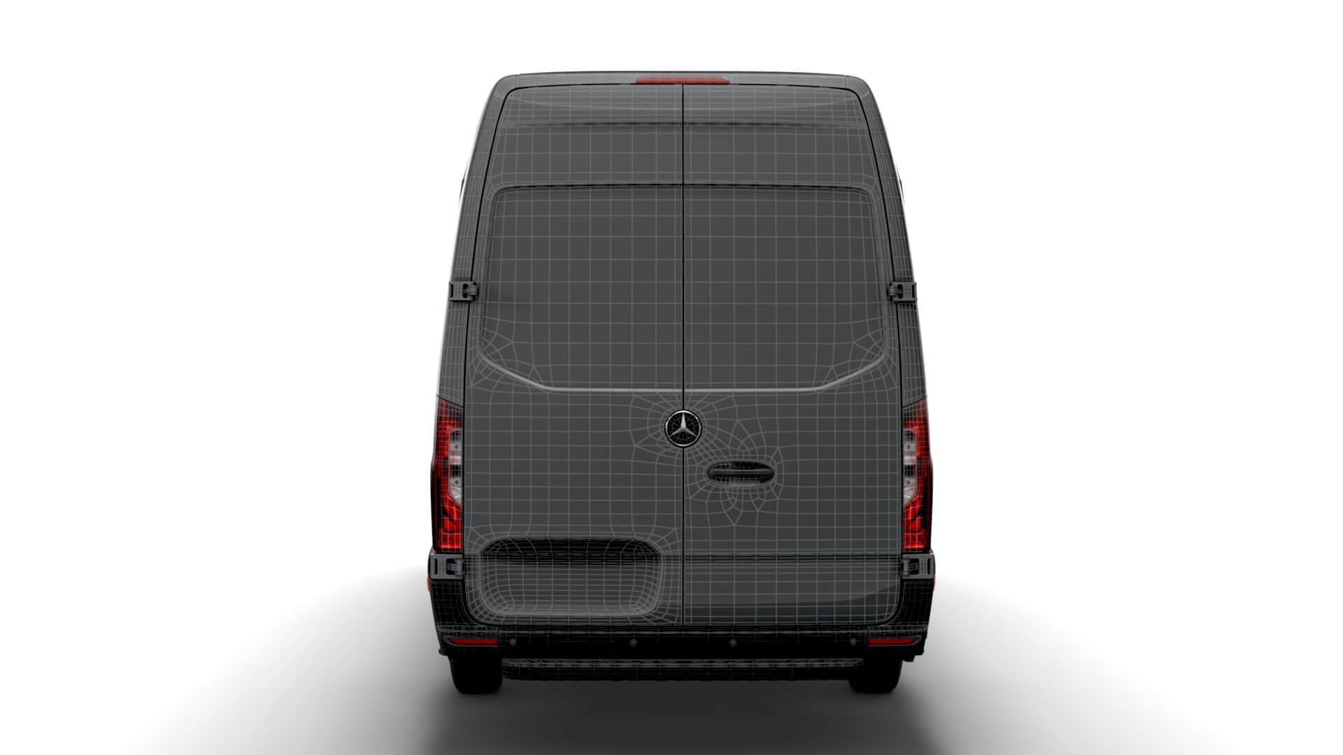 Mercedes Benz Sprinter L3H2 RWD UK-spec 2020 3D Model by Creator 3D