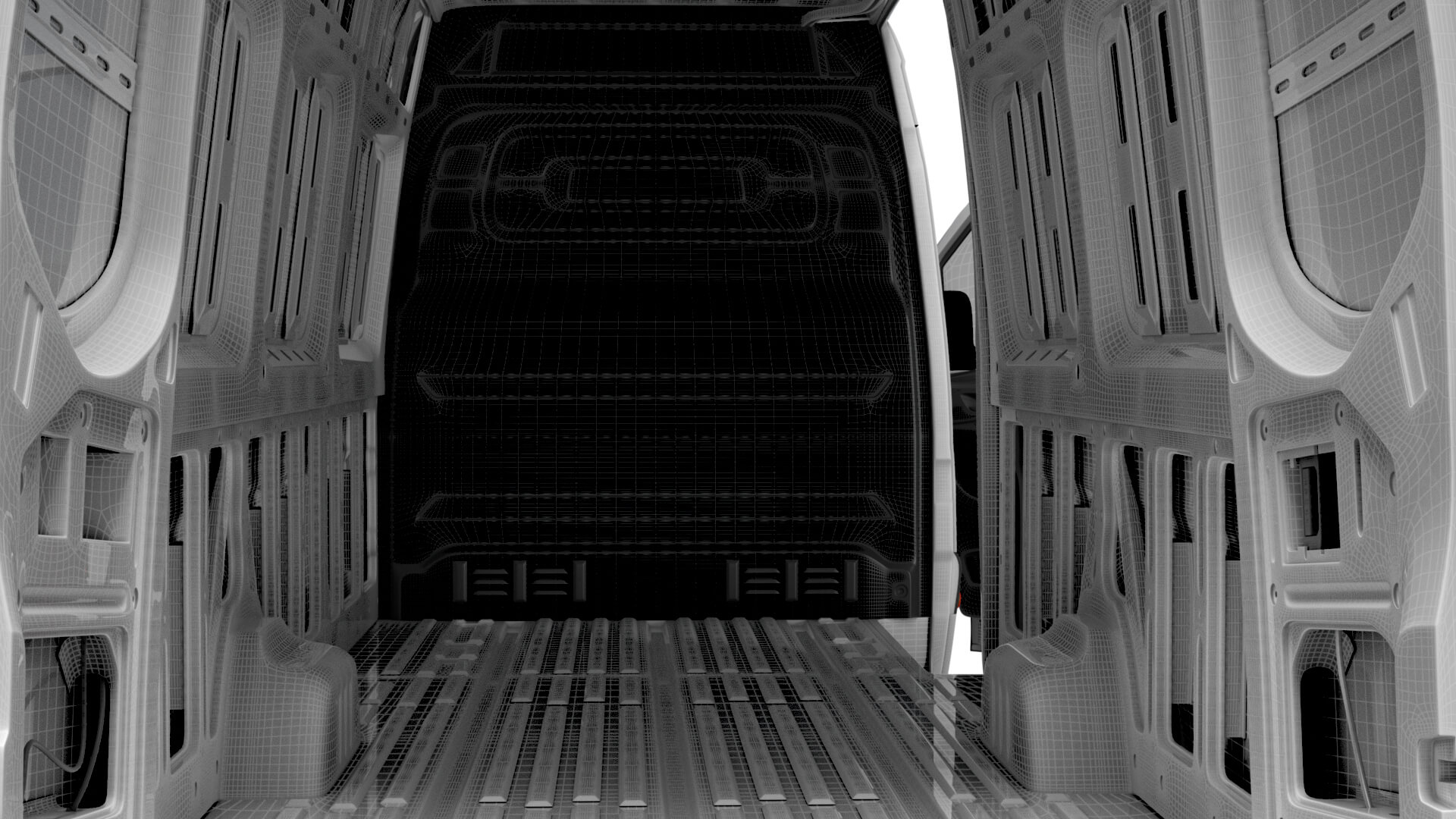 Mercedes Benz Sprinter L4H2 RWD HQ Interior 2025 - 3D Model by Creator 3D
