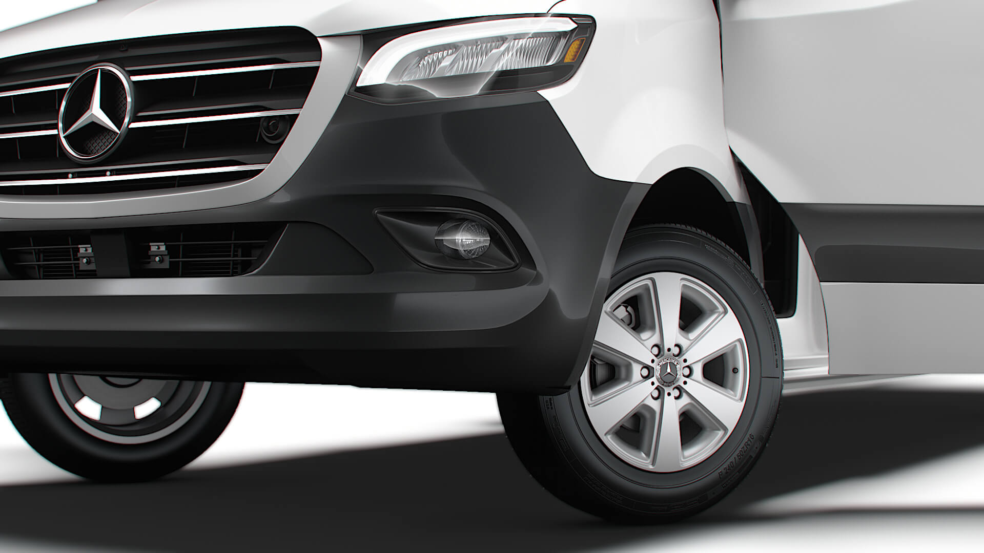 Mercedes Benz Sprinter L4H3 RWD HQ Interior 2025 - 3D Model by Creator 3D