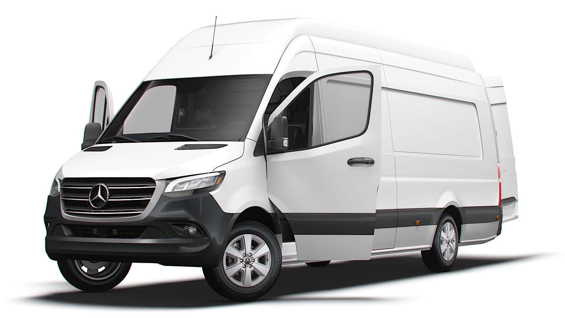 Mercedes Benz Sprinter L4H3 RWD HQ Interior 2025 - 3D Model by Creator 3D