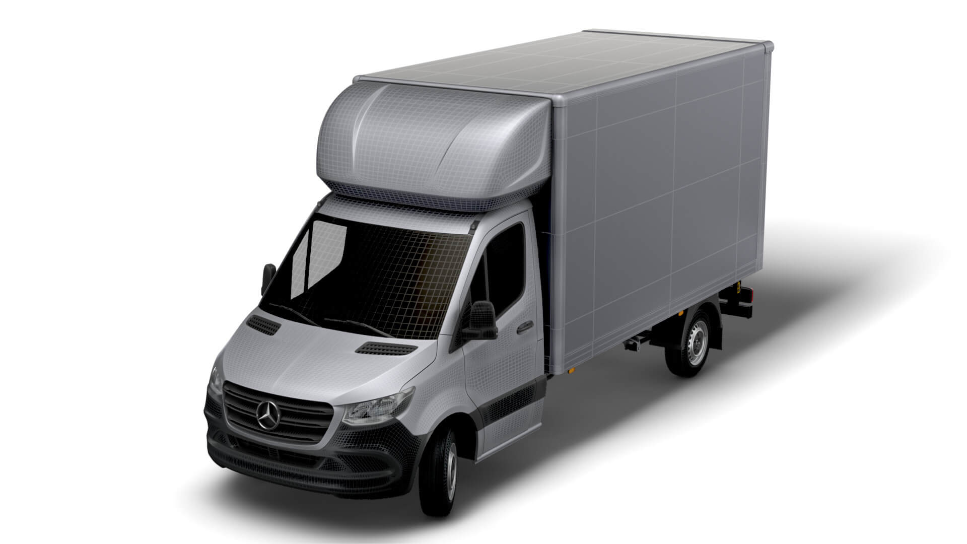 Mercedes Benz Sprinter Luton 2023 - 3D Model by Creator 3D