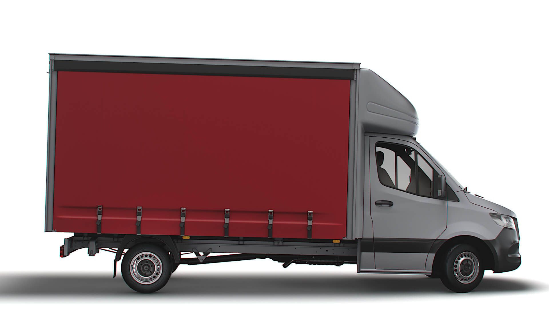 Mercedes Benz Sprinter Luton Curtainsider 2023 - 3D Model by Creator 3D