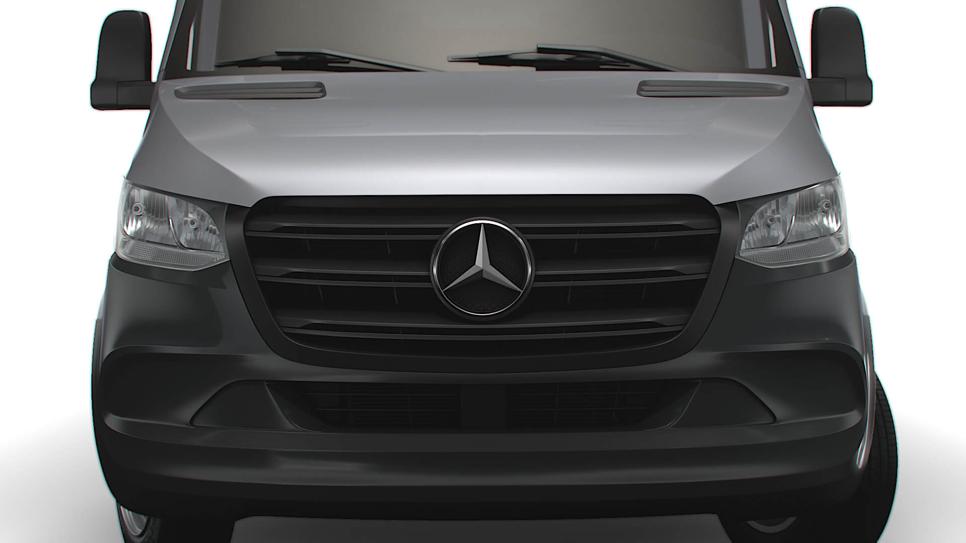 Mercedes Benz Sprinter Luton Curtainsider 2023 - 3D Model by Creator 3D