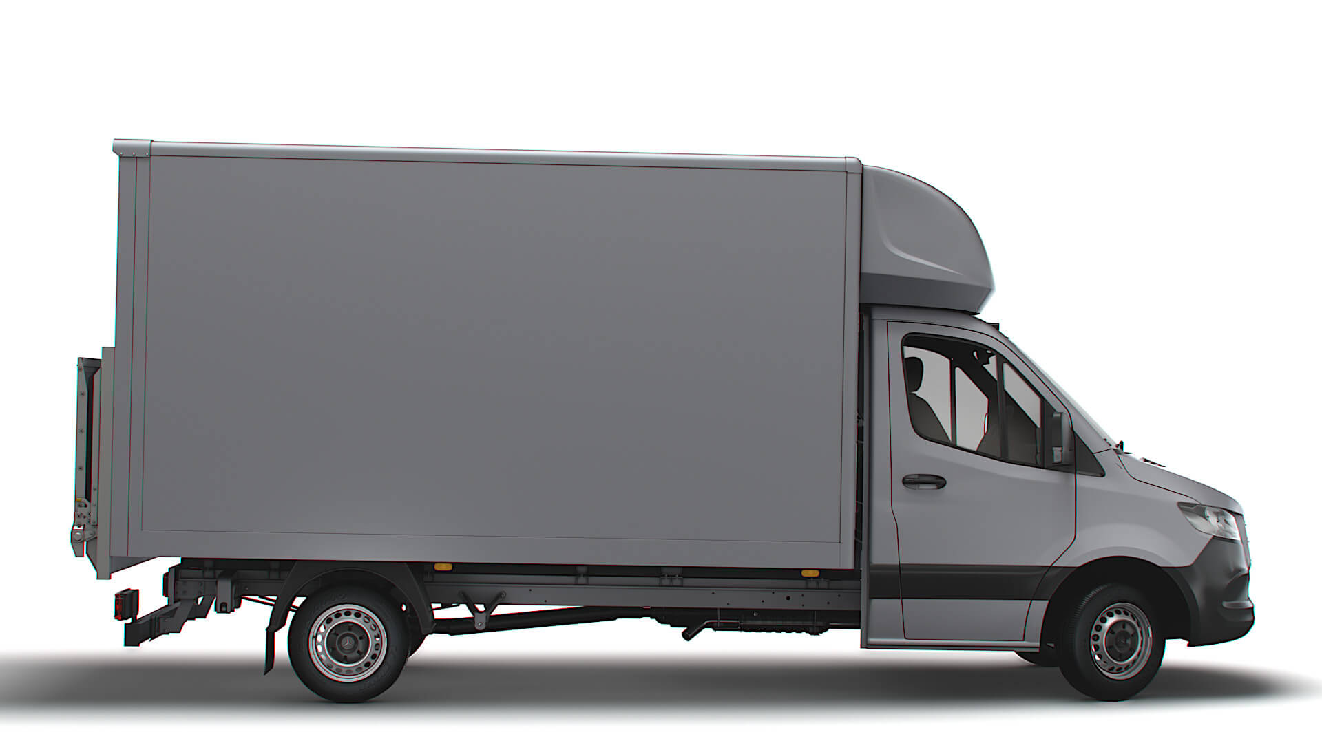 Mercedes Benz Sprinter Luton Tail Lift 2023 - 3D Model by Creator 3D