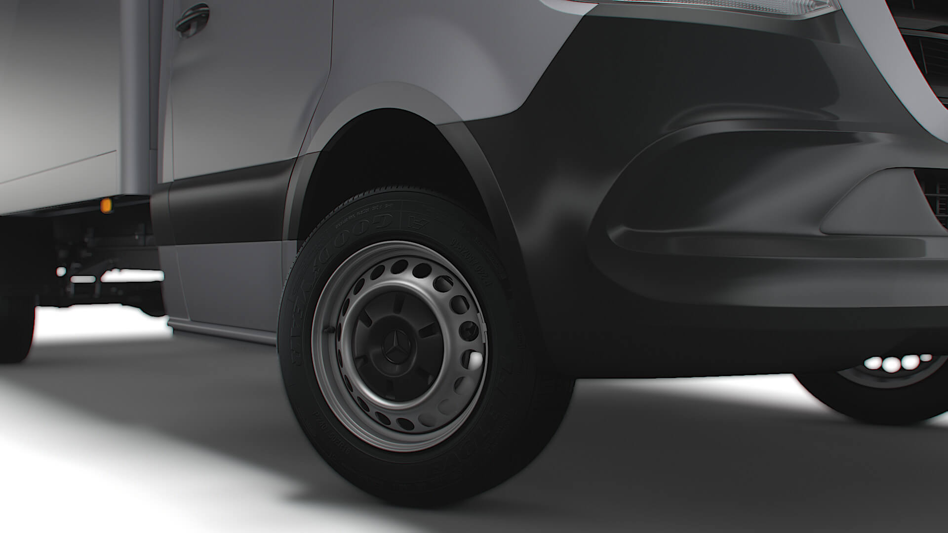 Mercedes Benz Sprinter Luton Tail Lift 2023 - 3D Model by Creator 3D
