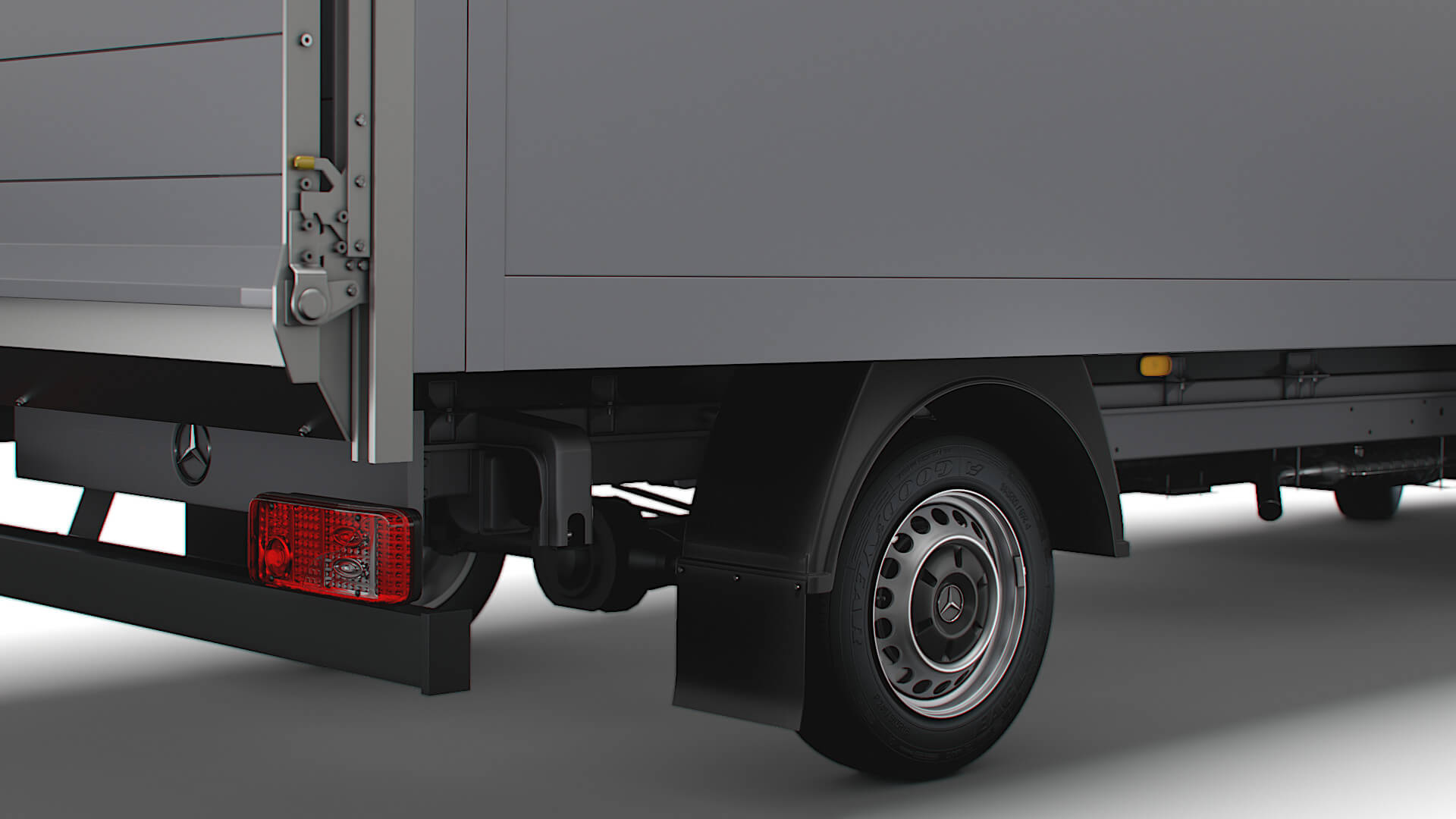 Mercedes Benz Sprinter Luton Tail Lift 2023 - 3D Model by Creator 3D
