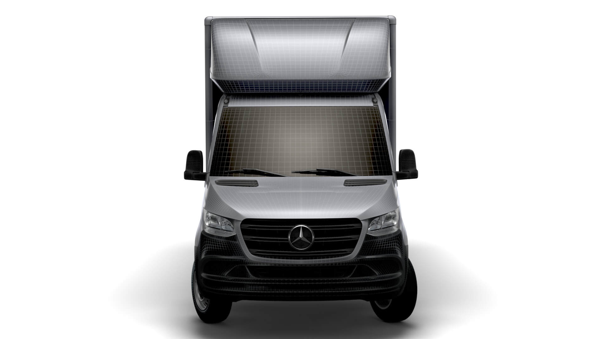 Mercedes Benz Sprinter Luton Tail Lift 2023 - 3D Model by Creator 3D