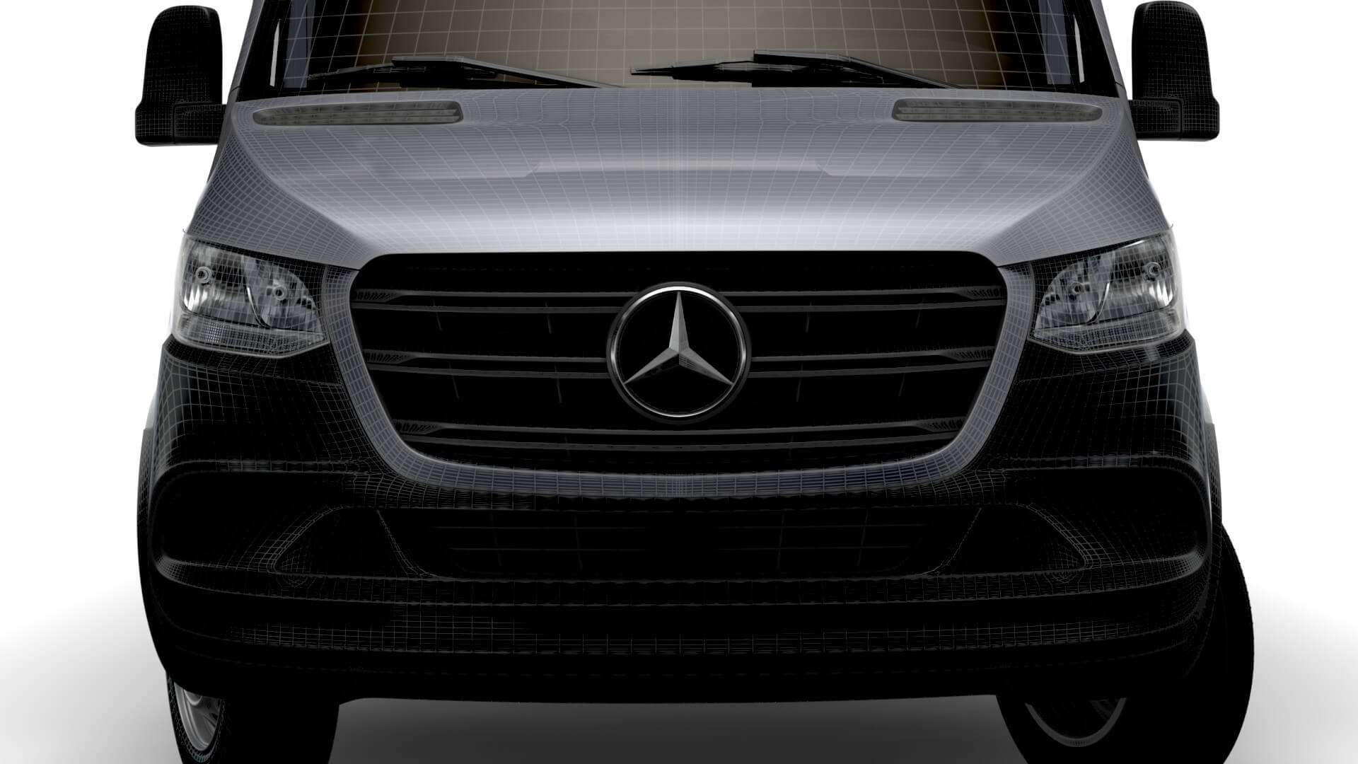 Mercedes Benz Sprinter Luton Tail Lift 2023 - 3D Model by Creator 3D