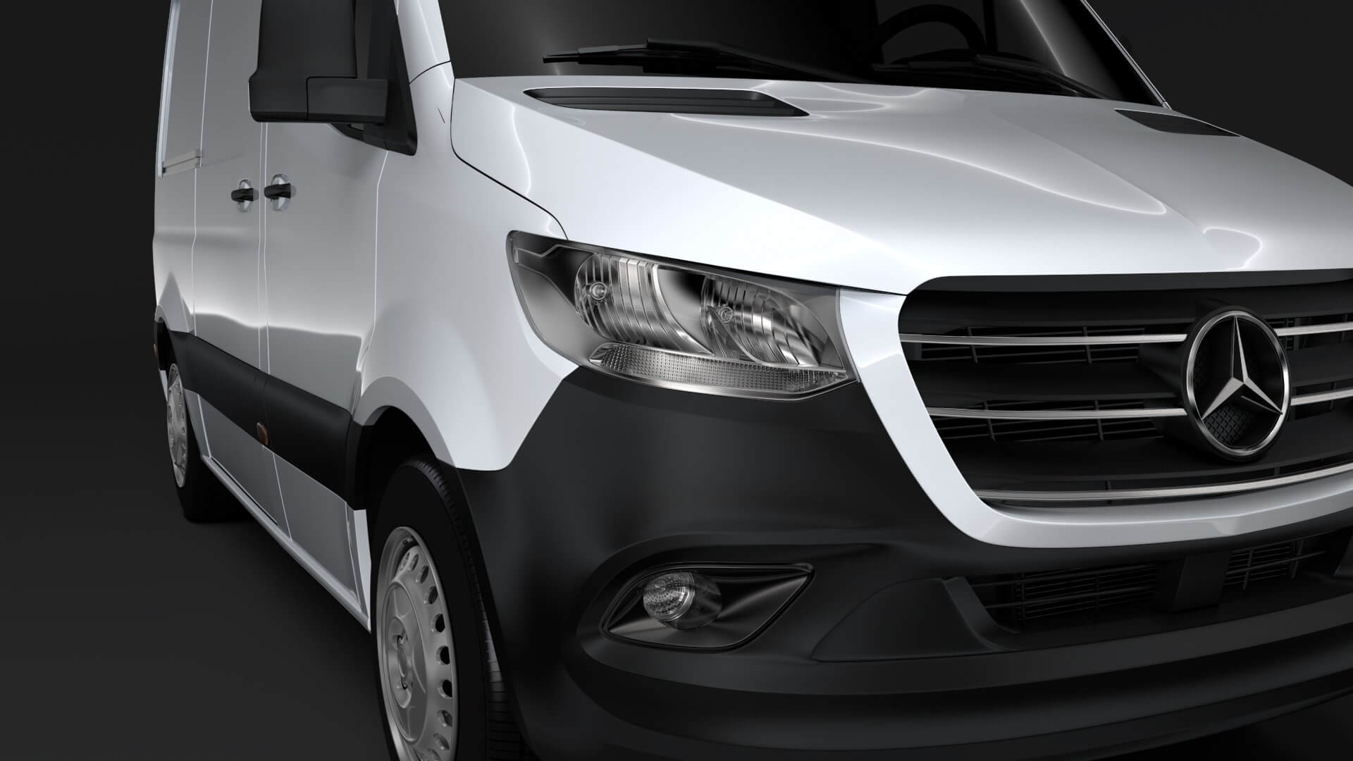 Mercedes Benz Sprinter Panel Van L1H1 FWD 2019 - 3D Model by Creator 3D