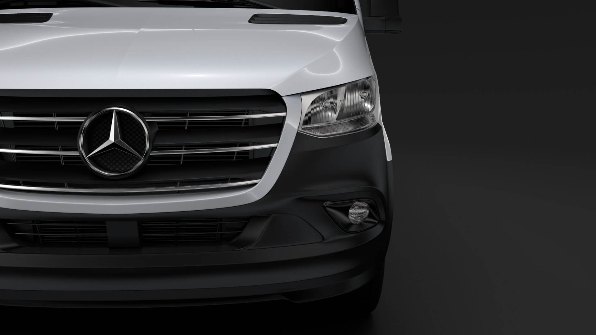 Mercedes Benz Sprinter Panel Van L2H1 RWD 2019 - 3D Model by Creator 3D