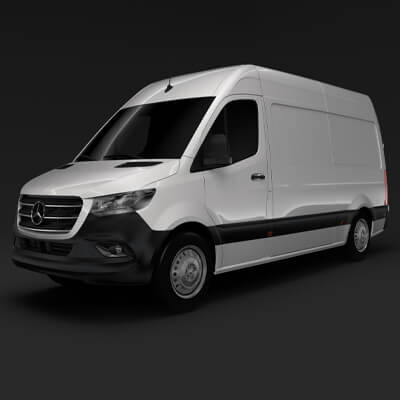 Mercedes Benz Sprinter Panel Van L2H2 RWD 2019 - 3D Model by Creator 3D