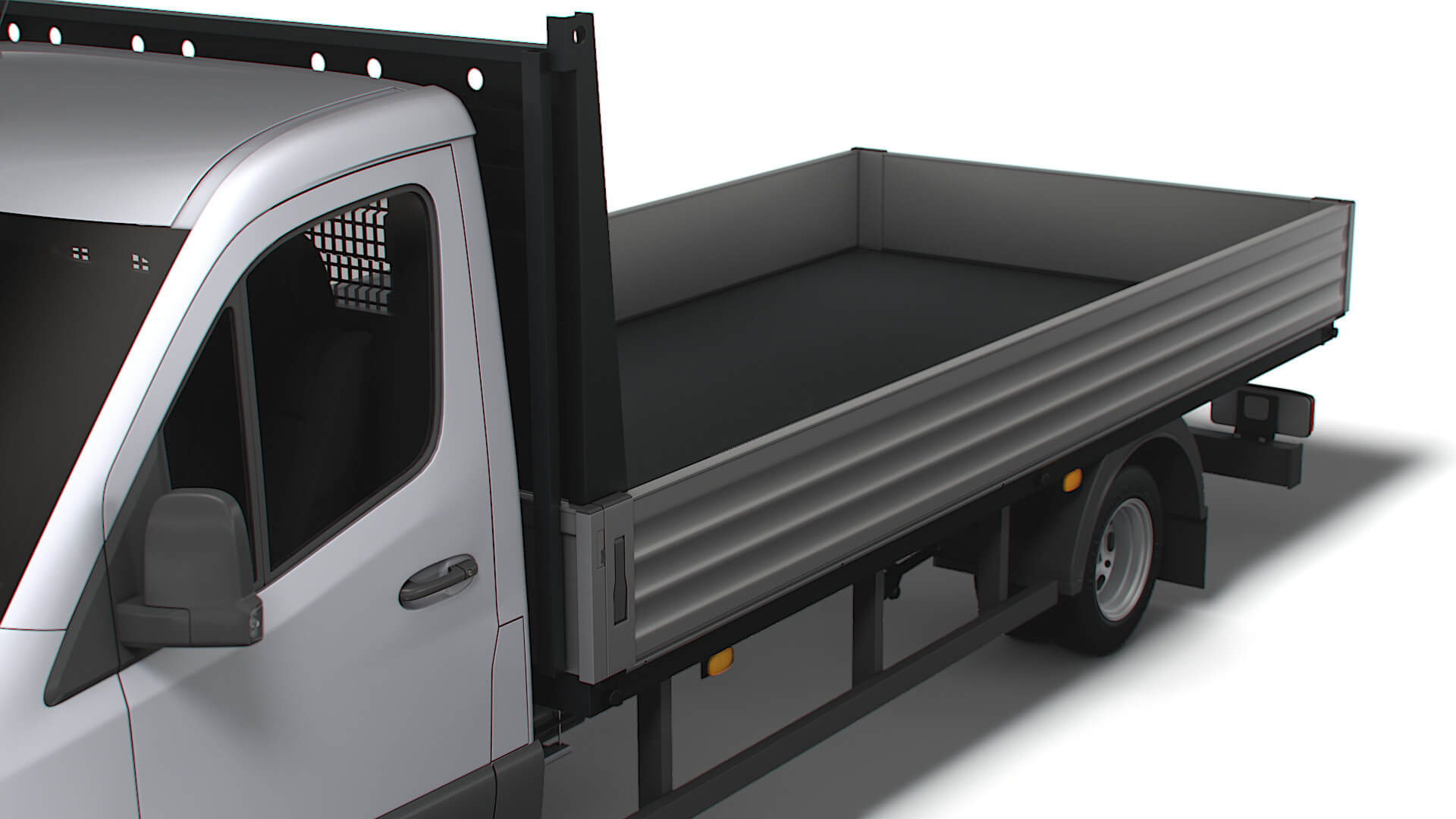 Mercedes Benz Sprinter Single Cab Tipper 2023 - 3D Model by Creator 3D