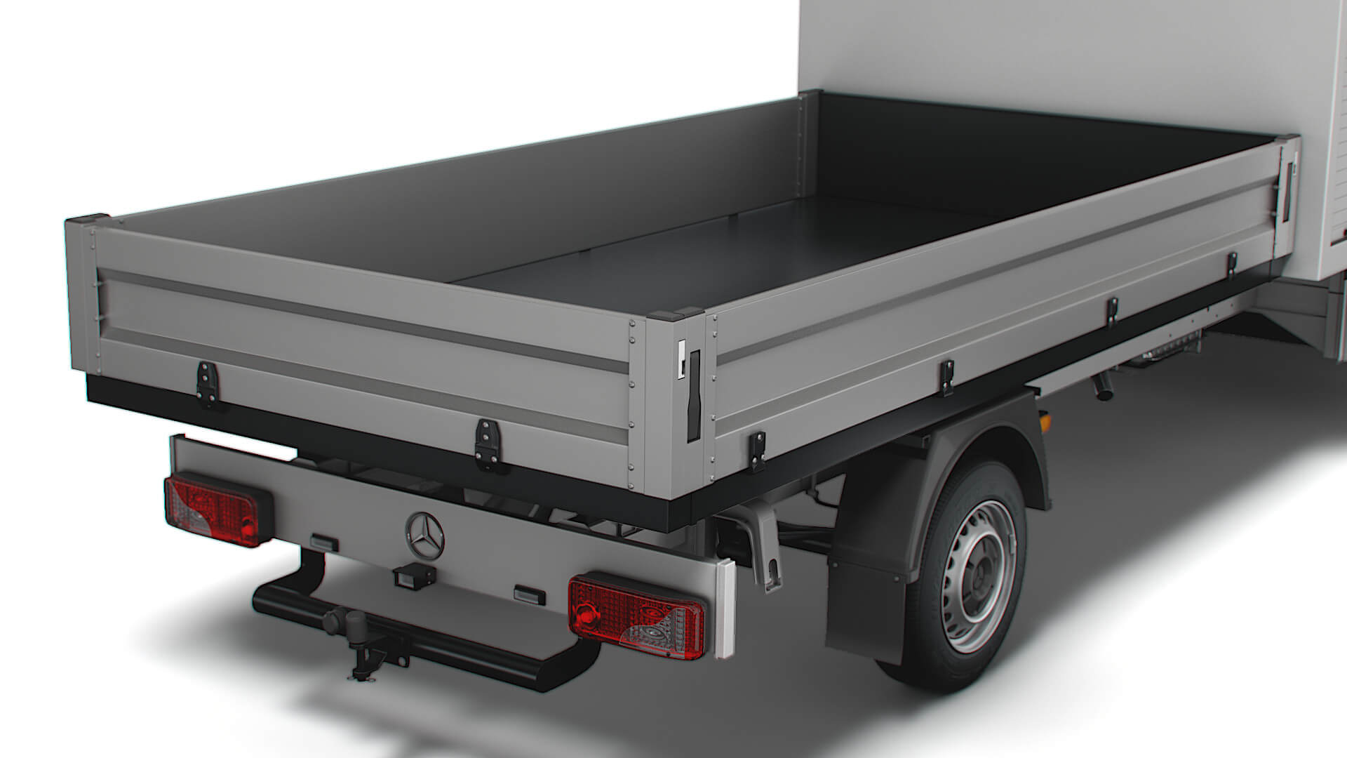 Mercedes Benz Sprinter Single Cab Tipper Toolpod 2018 - 3D Model by ...