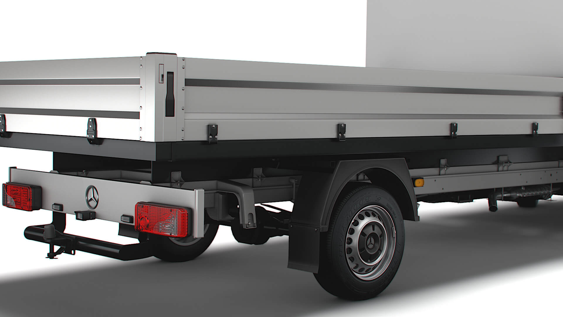Mercedes Benz Sprinter Single Cab Tipper Toolpod 2018 - 3D Model by ...