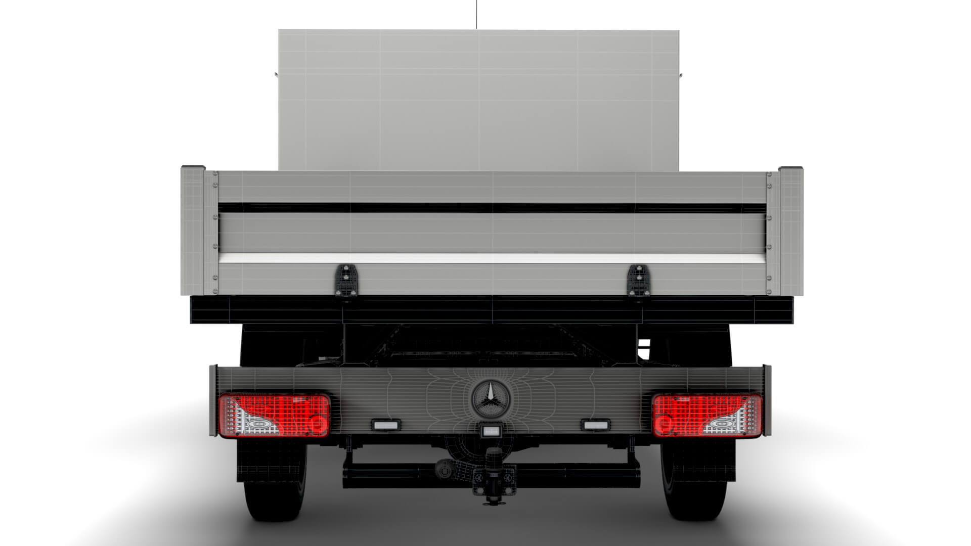 Mercedes Benz Sprinter Single Cab Tipper Toolpod 2018 - 3D Model by ...