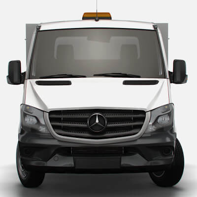 Mercedes Benz Sprinter Single Cab Tipper Toolpod 2018 - 3D Model by ...