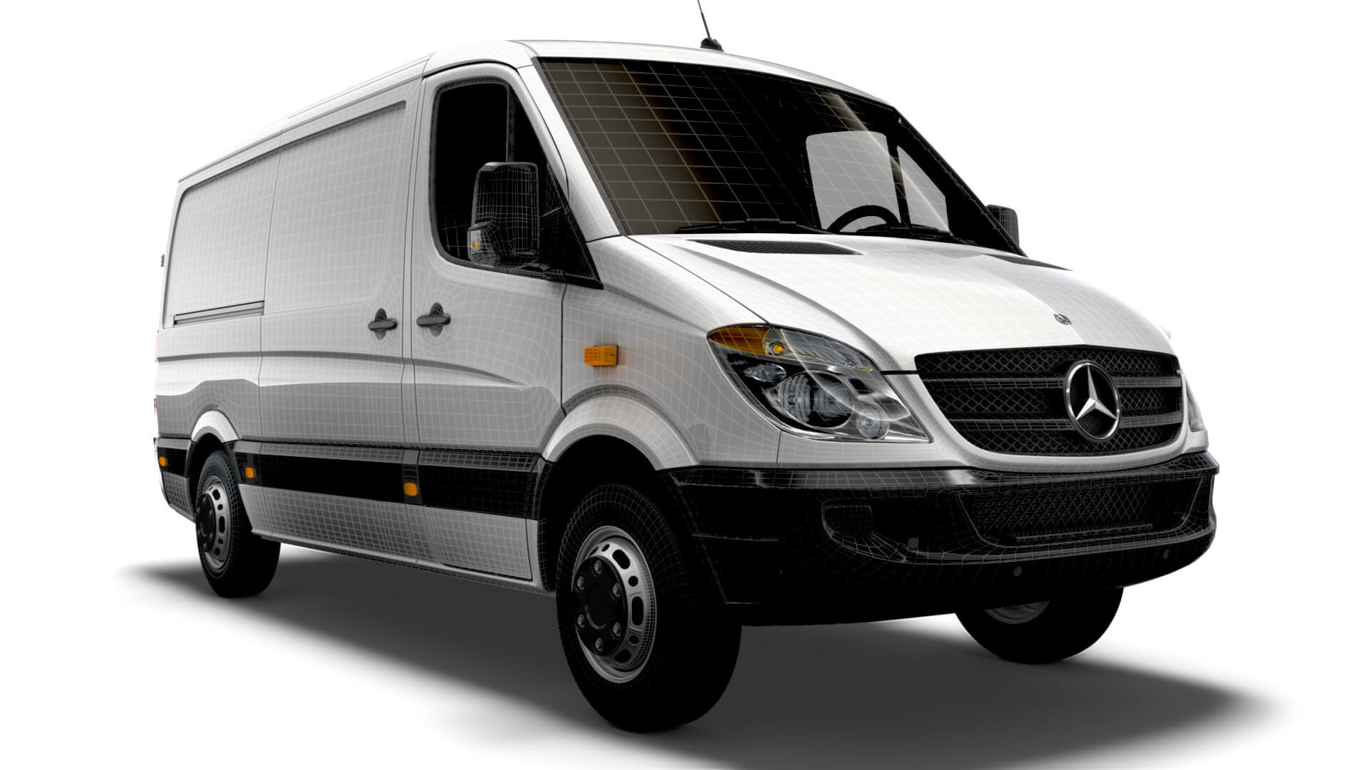 Mercedes Benz Sprinter Van L2H1 2008 - 3D Model by Creator 3D
