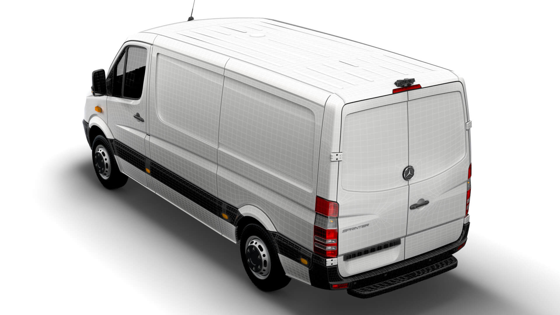 Mercedes Benz Sprinter Van L2H1 2008 - 3D Model by Creator 3D