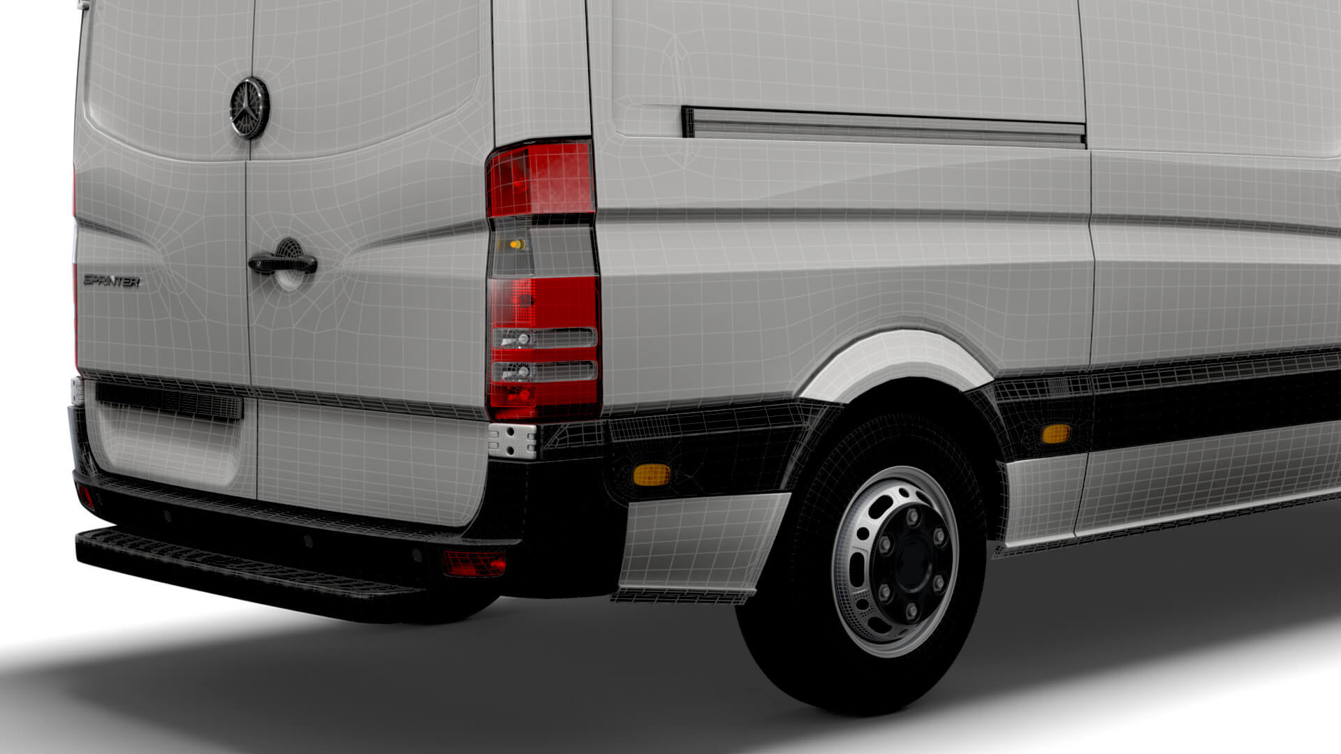 Mercedes Benz Sprinter Van L2H1 2008 - 3D Model by Creator 3D