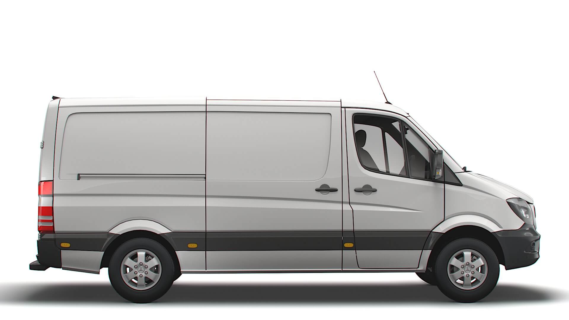 Mercedes Benz Sprinter Van L2H1 2018 - 3D Model by Creator 3D