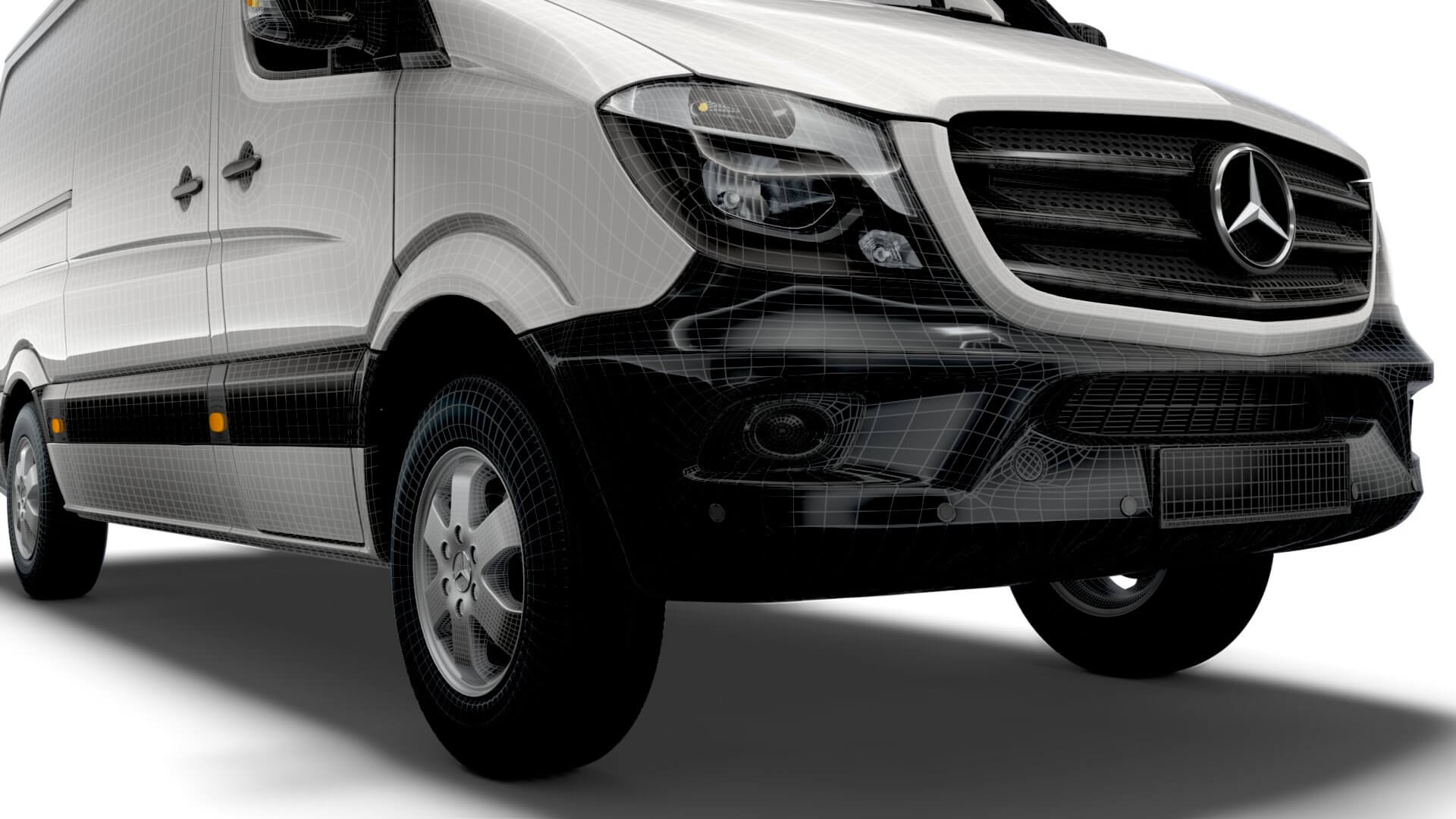 Mercedes Benz Sprinter Van L2H1 2018 - 3D Model by Creator 3D