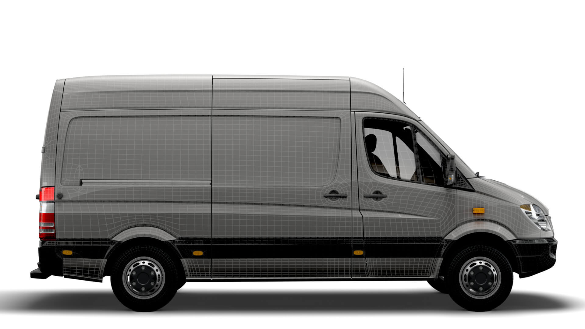 Mercedes Benz Sprinter Van L2H2 2008 - 3D Model by Creator 3D