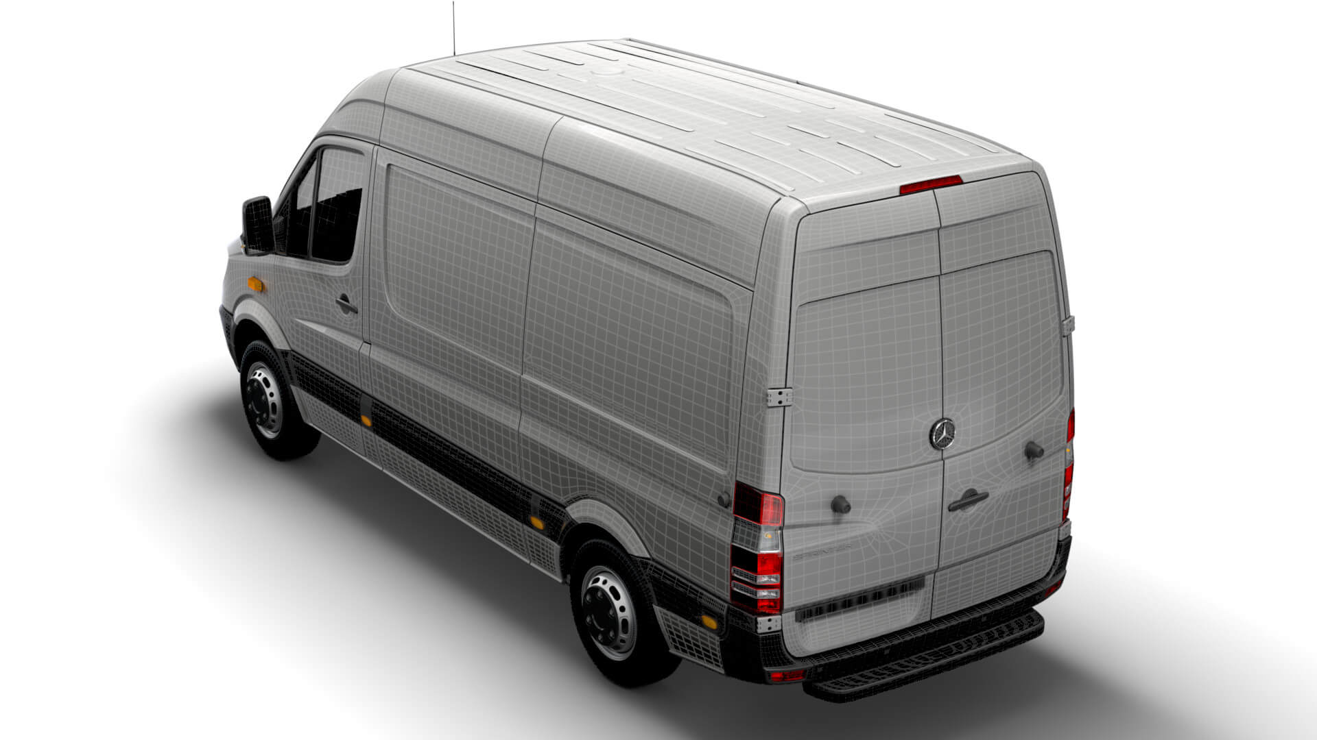 Mercedes Benz Sprinter Van L2H2 2008 - 3D Model by Creator 3D