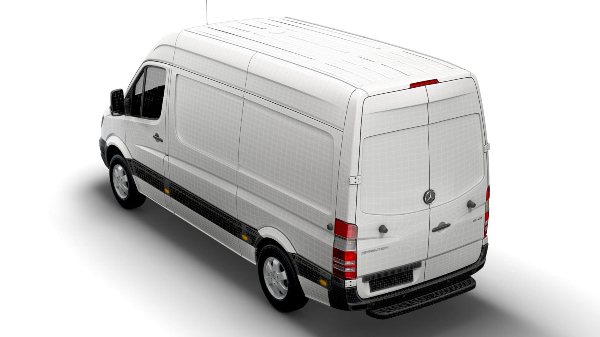 Mercedes Benz Sprinter Van L2H2 2018 - 3D Model by Creator 3D