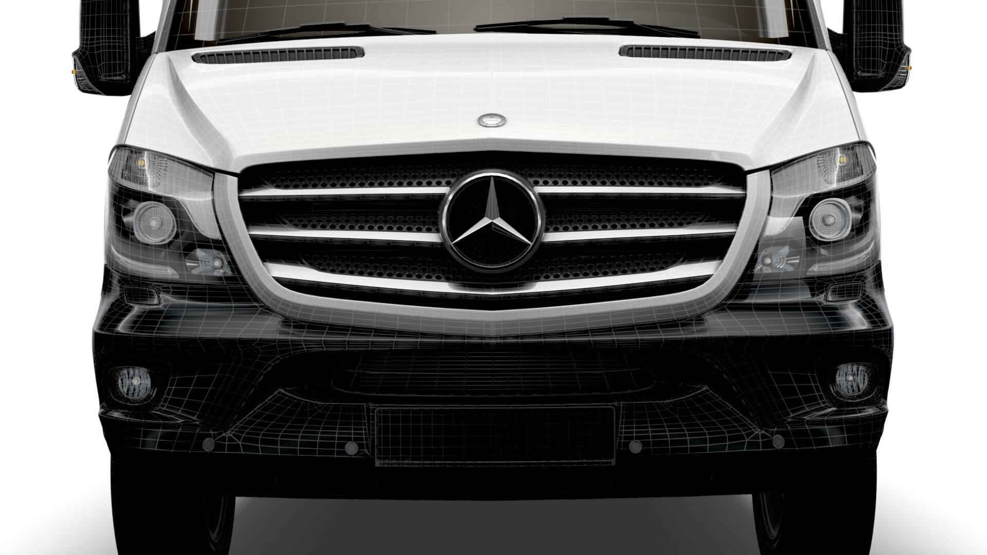 Mercedes Benz Sprinter Van L2H2 2018 - 3D Model by Creator 3D