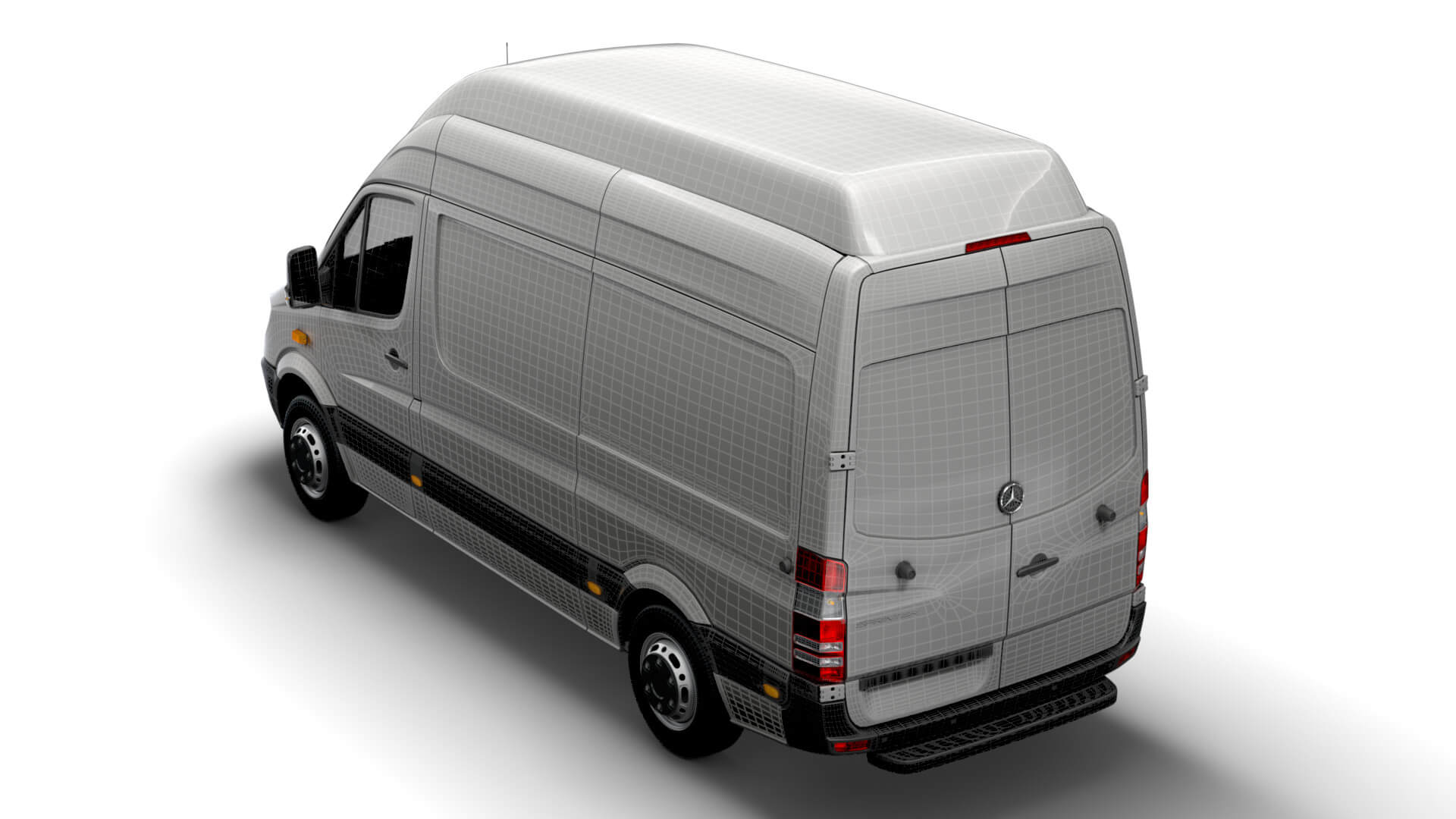 Mercedes Benz Sprinter Van L2H3 2008 - 3D Model by Creator 3D