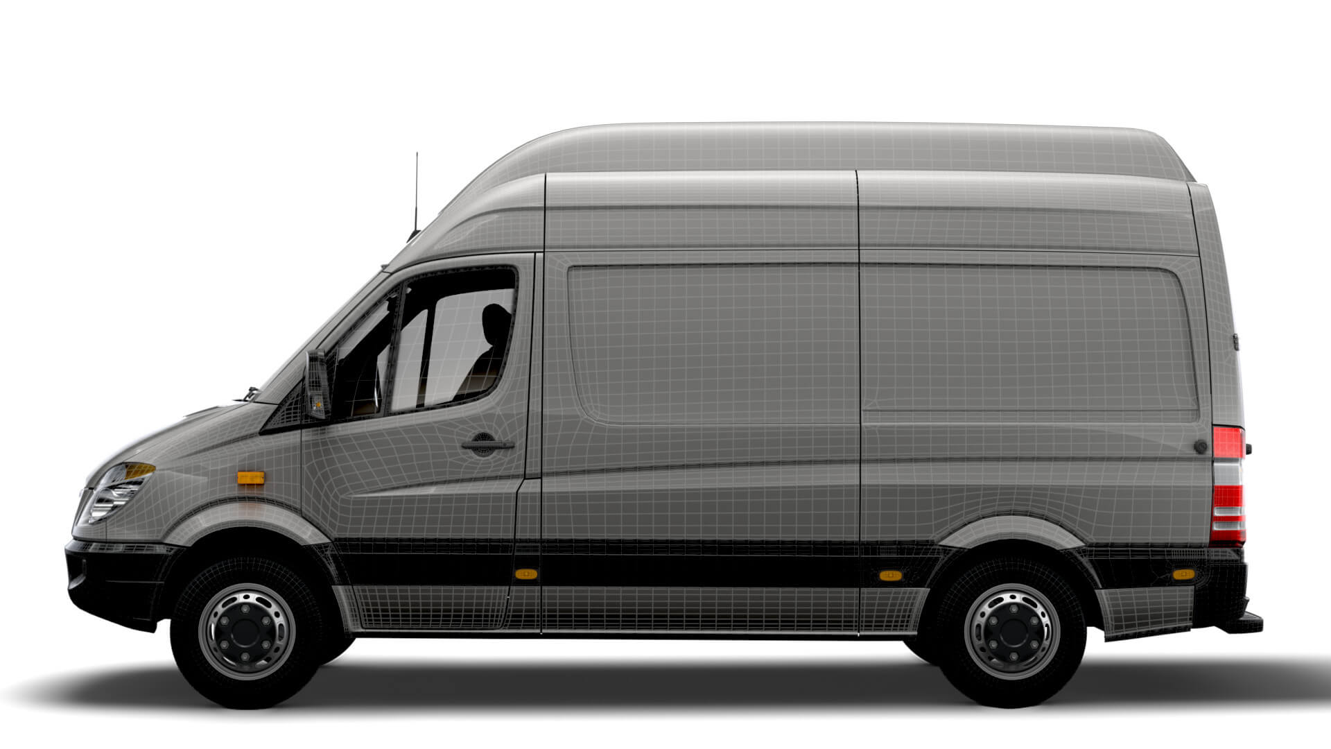 Mercedes Benz Sprinter Van L2H3 2008 - 3D Model by Creator 3D