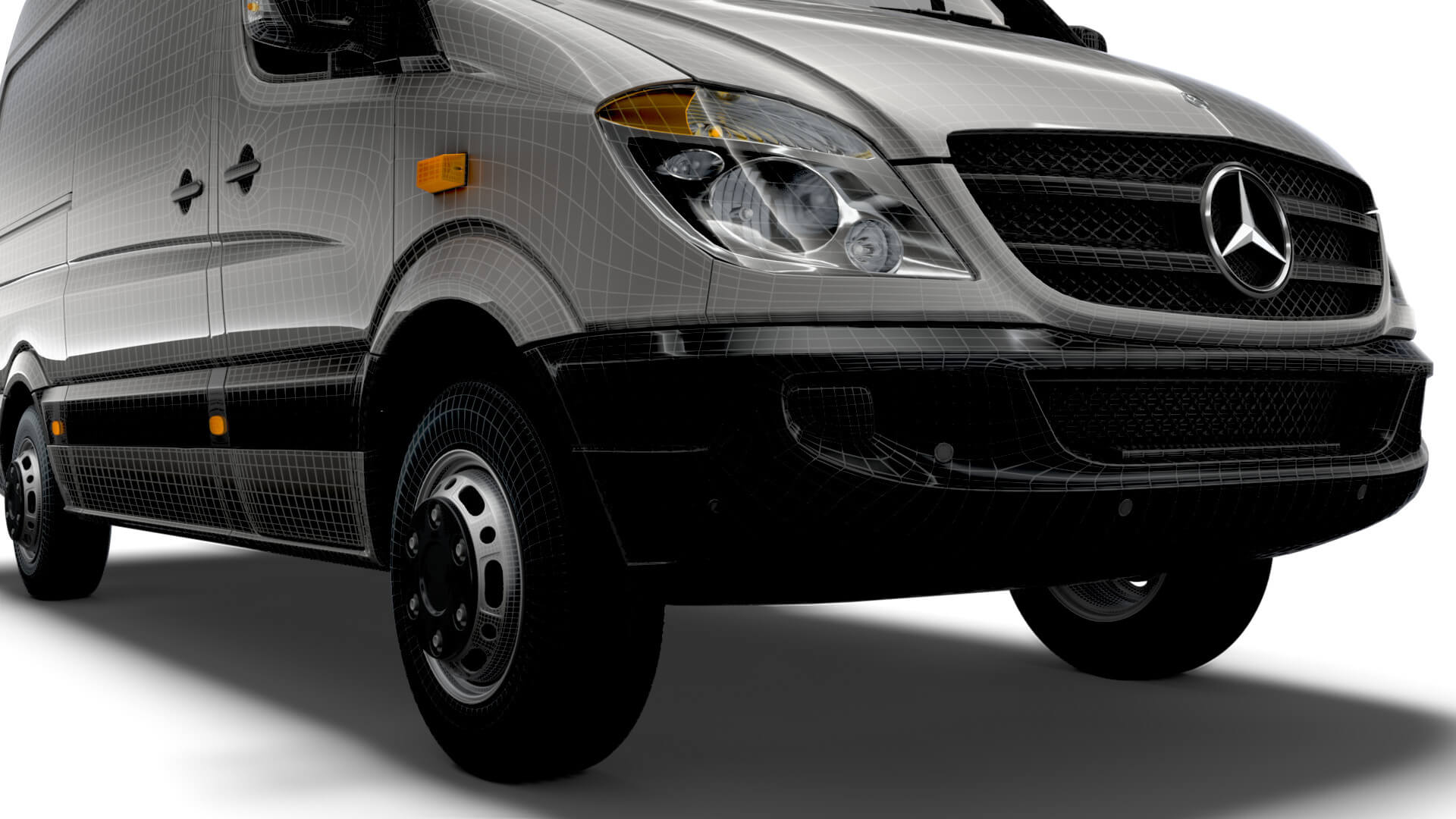Mercedes Benz Sprinter Van L2H3 2008 - 3D Model by Creator 3D
