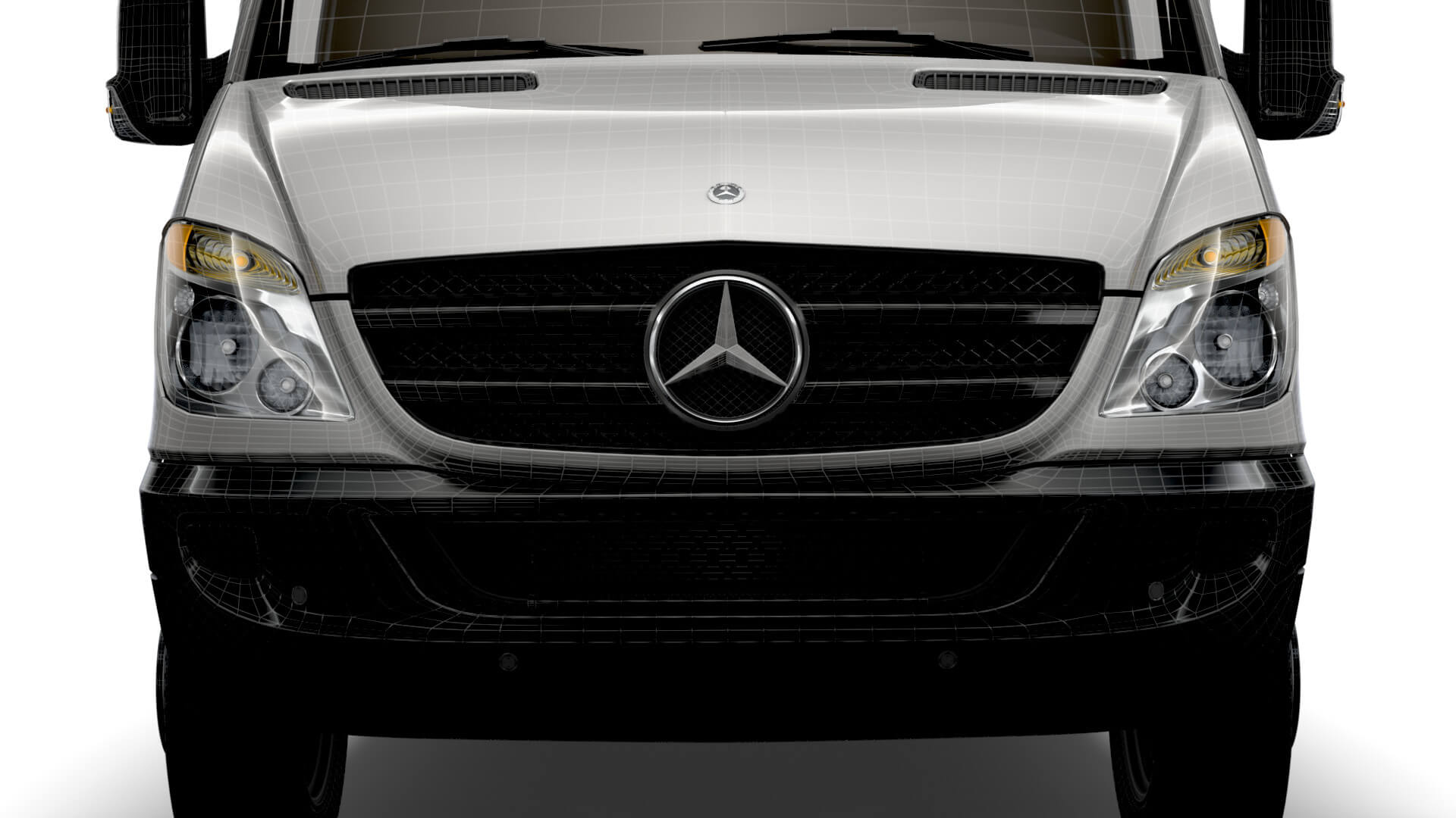 Mercedes Benz Sprinter Van L2H3 2008 - 3D Model by Creator 3D