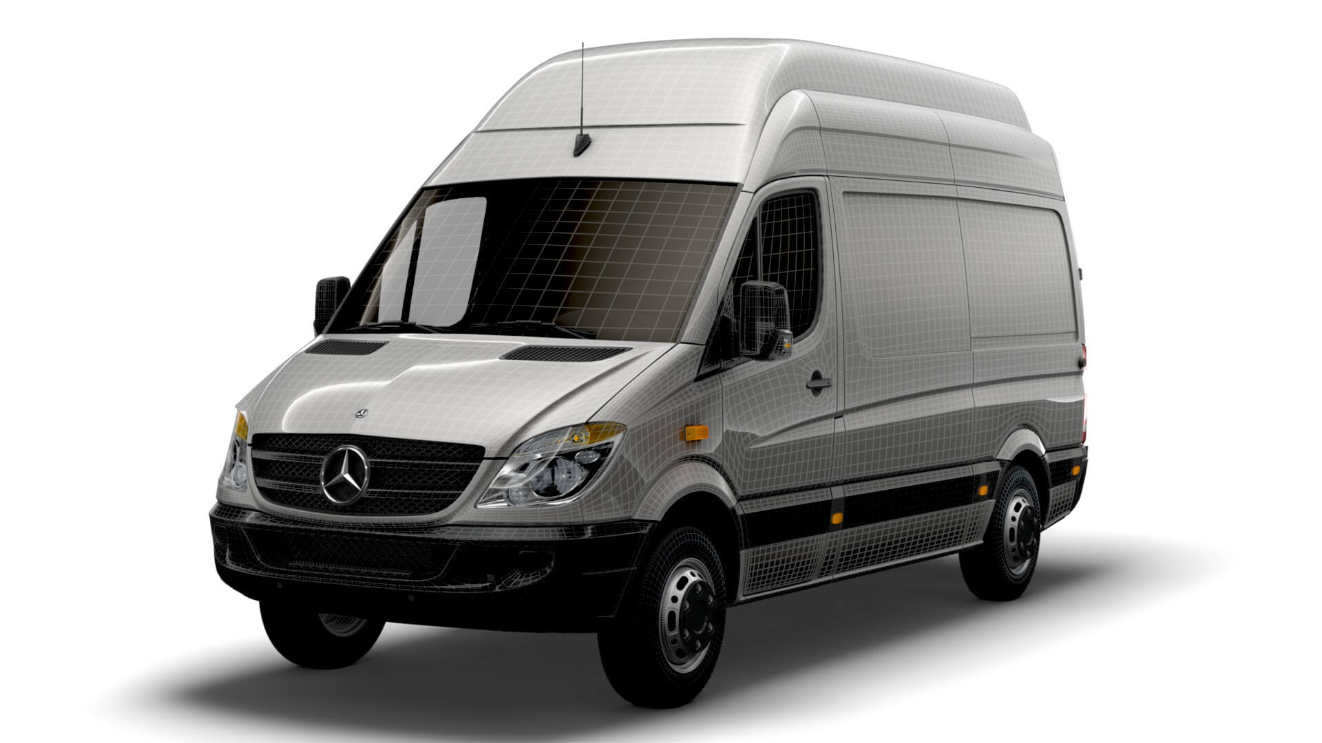 Mercedes Benz Sprinter Van L2H3 2008 - 3D Model by Creator 3D