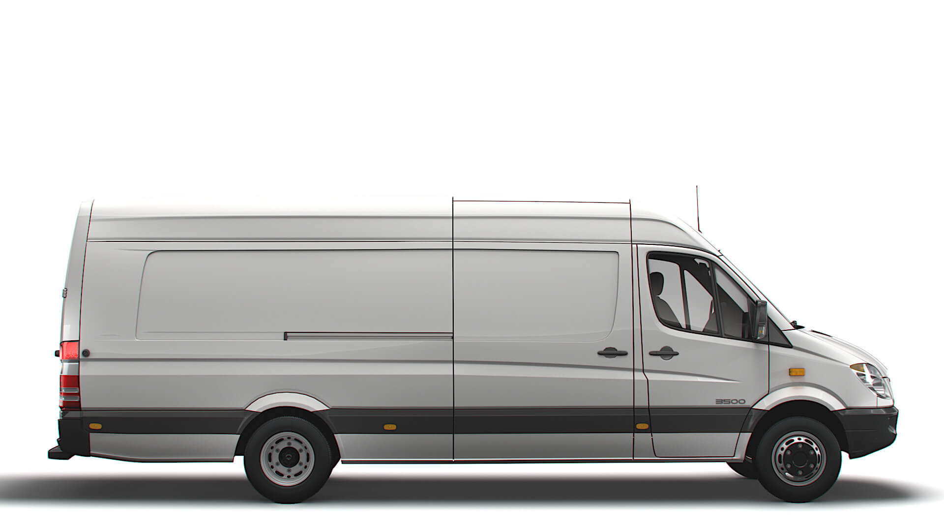 Mercedes Benz Sprinter Van L4H2 2008 - 3D Model by Creator 3D