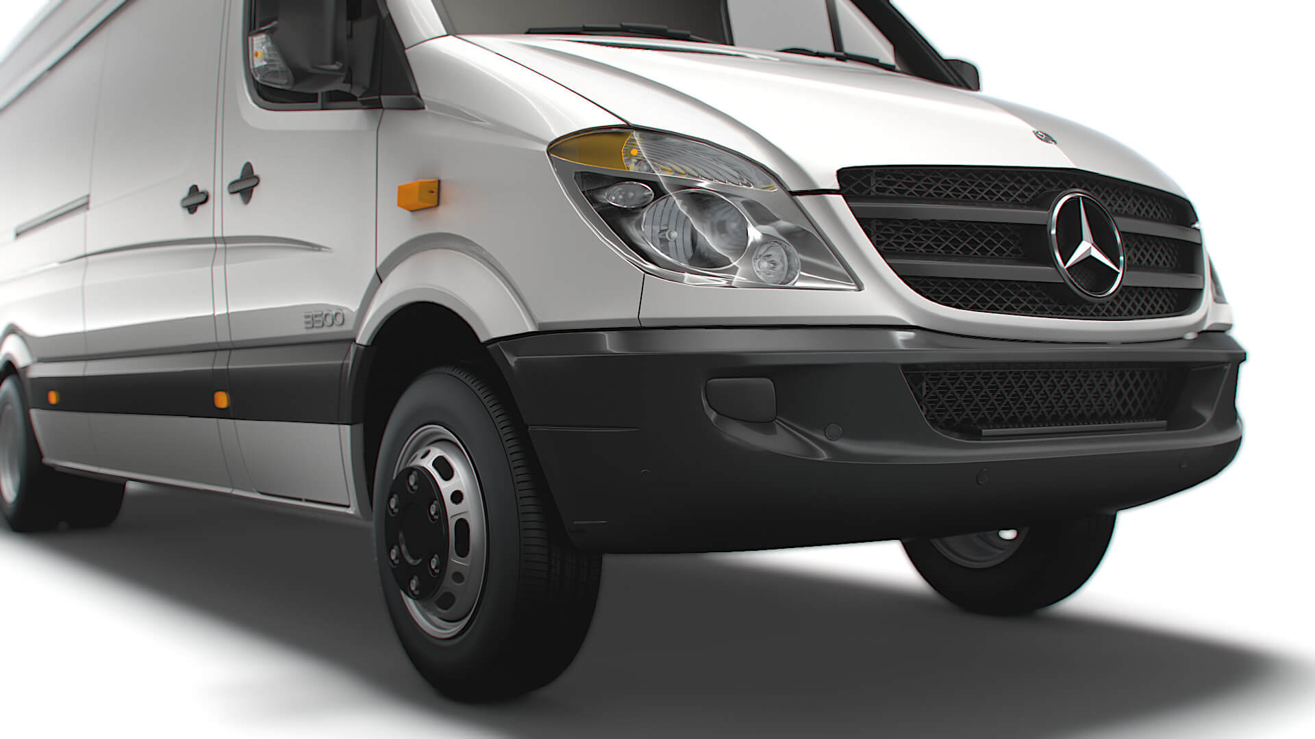 Mercedes Benz Sprinter Van L4H2 2008 - 3D Model by Creator 3D