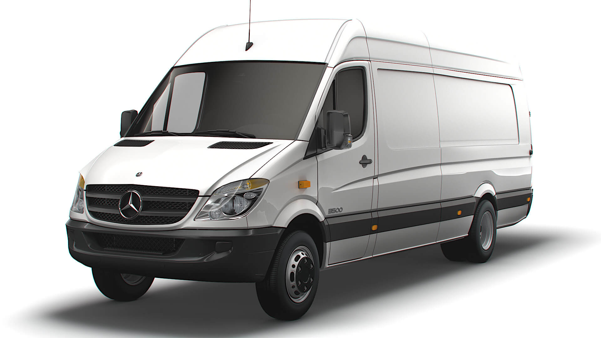 Mercedes Benz Sprinter Van L4H2 2008 - 3D Model by Creator 3D