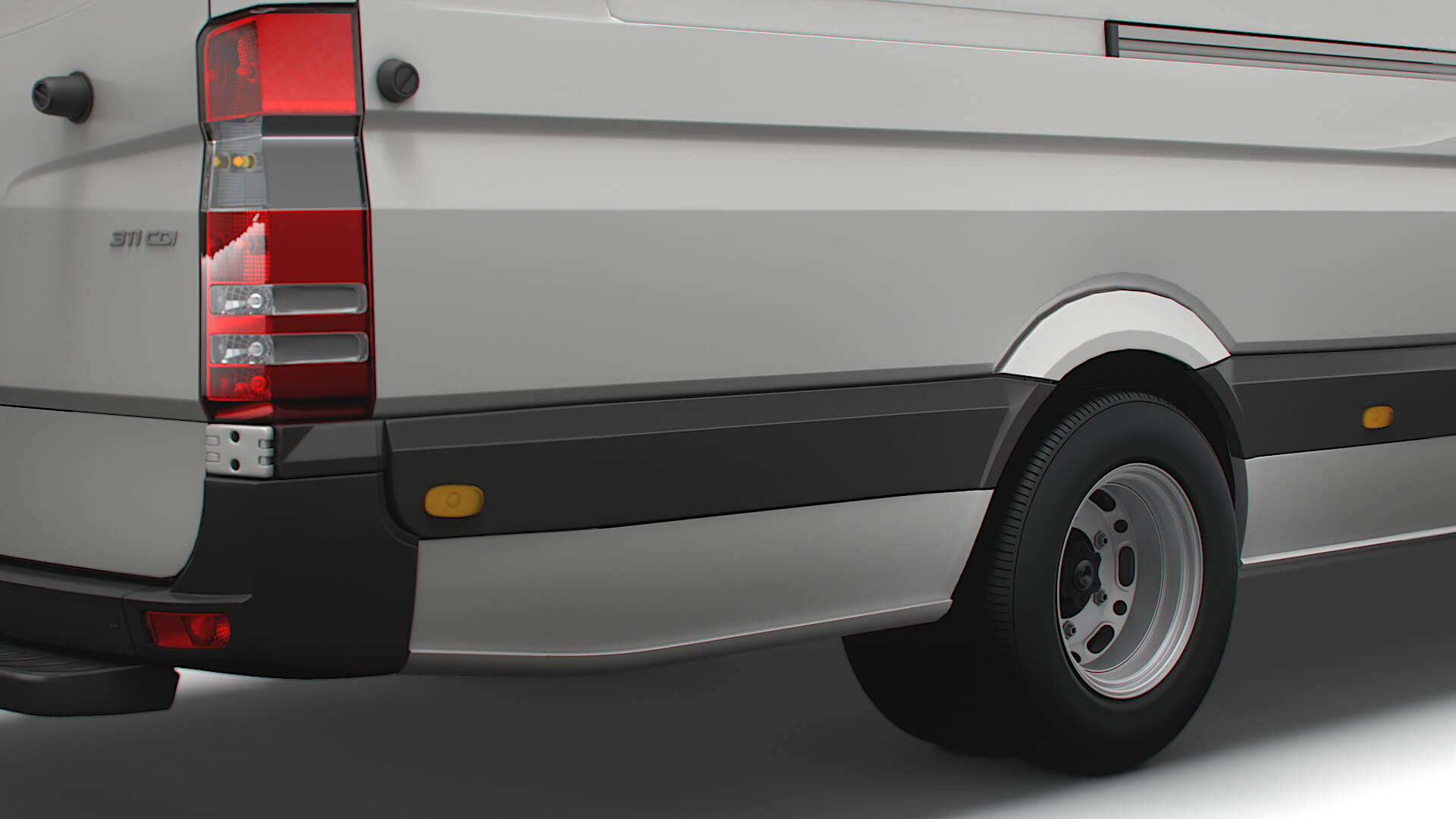 Mercedes Benz Sprinter Van L4H2 2008 - 3D Model by Creator 3D
