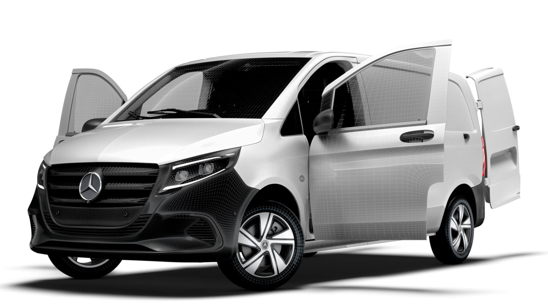 Mercedes Benz Vito L1 HQ Interior 2025 - 3D Model by Creator 3D