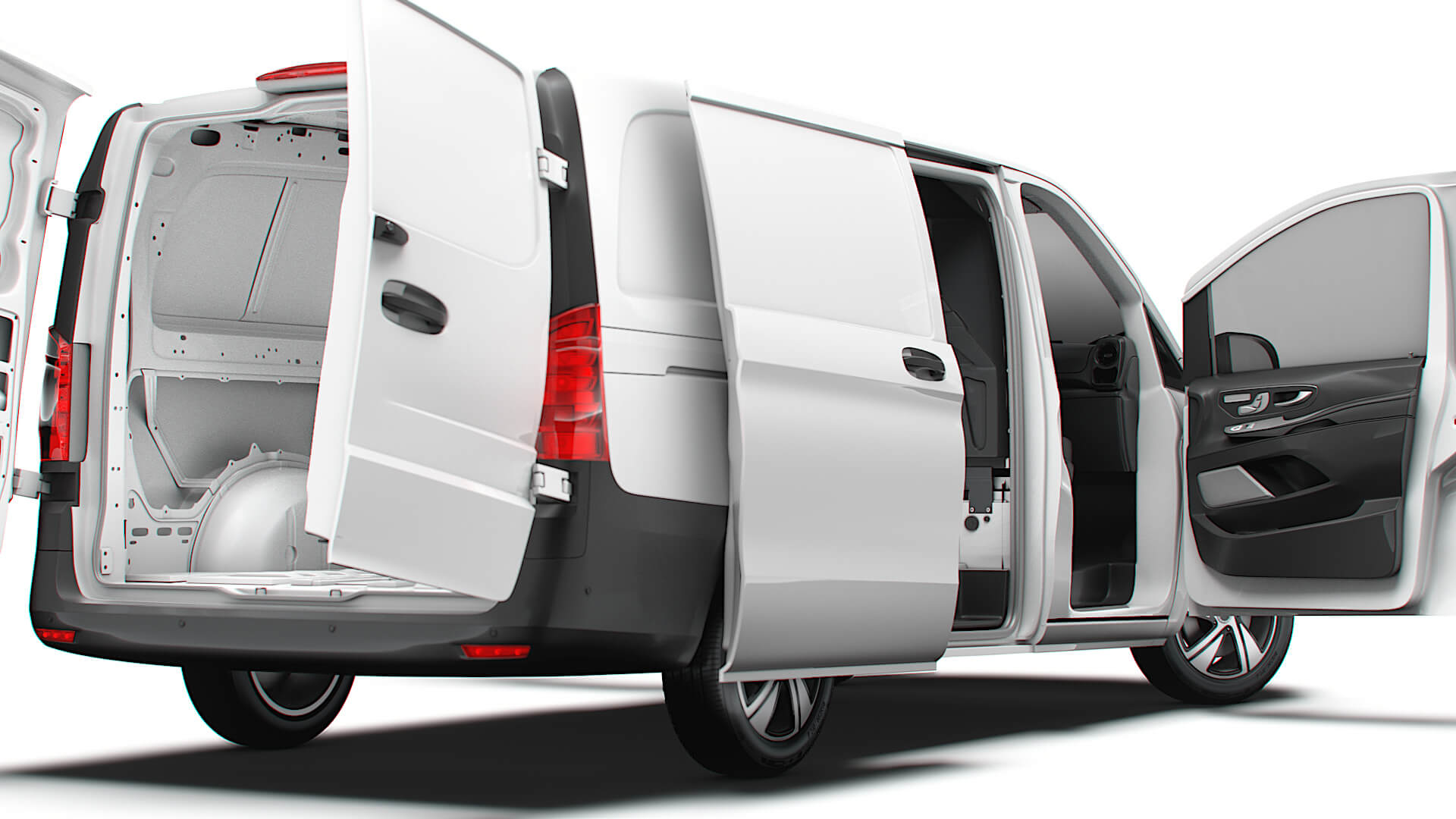 Mercedes Benz Vito L2 HQ Interior 2025 - 3D Model by Creator 3D