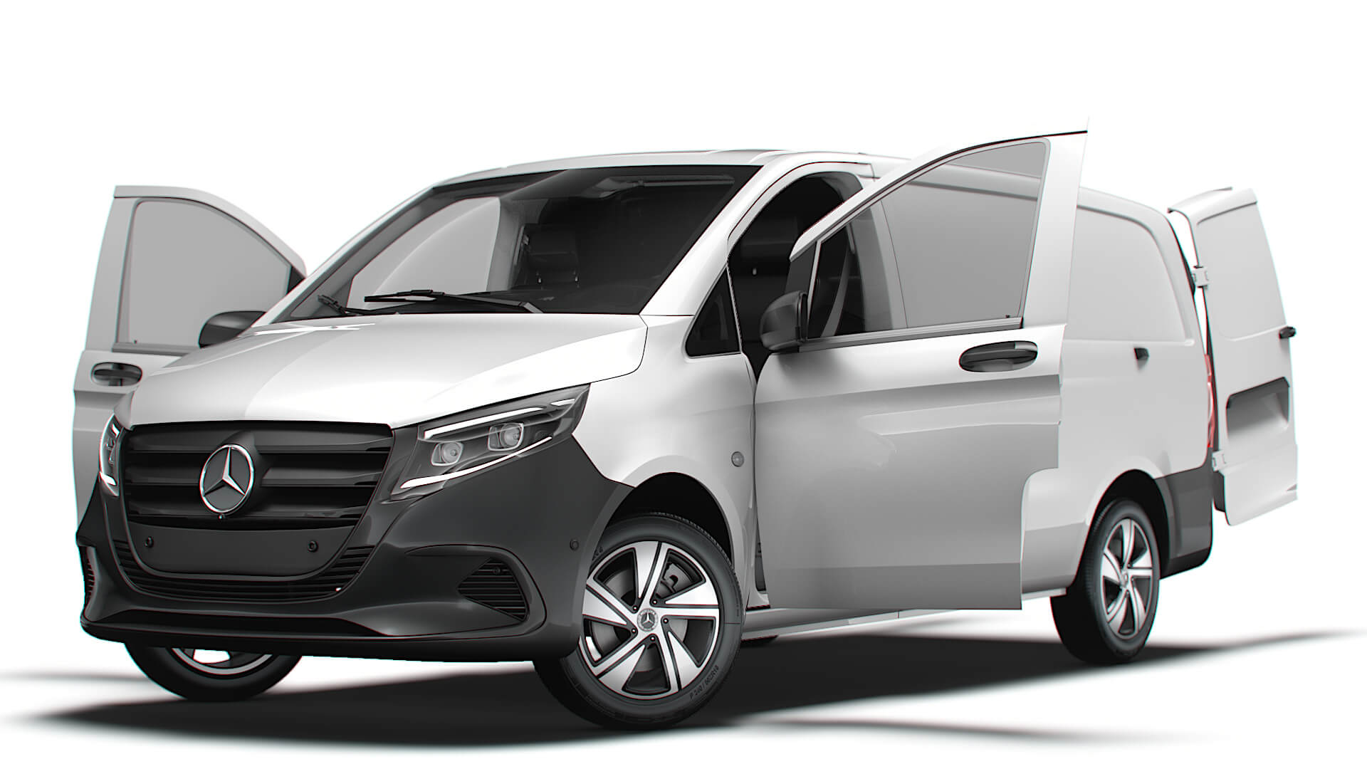 Mercedes Benz Vito L2 HQ Interior 2025 - 3D Model by Creator 3D