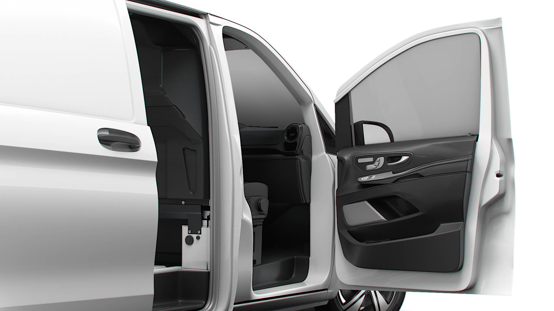 Mercedes Benz Vito L2 HQ Interior 2025 - 3D Model by Creator 3D